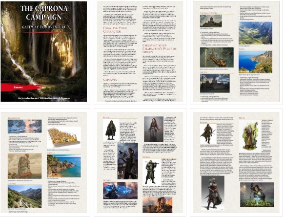 Consider Creating a Player’s Guide for Your Campaign World | Talaraska